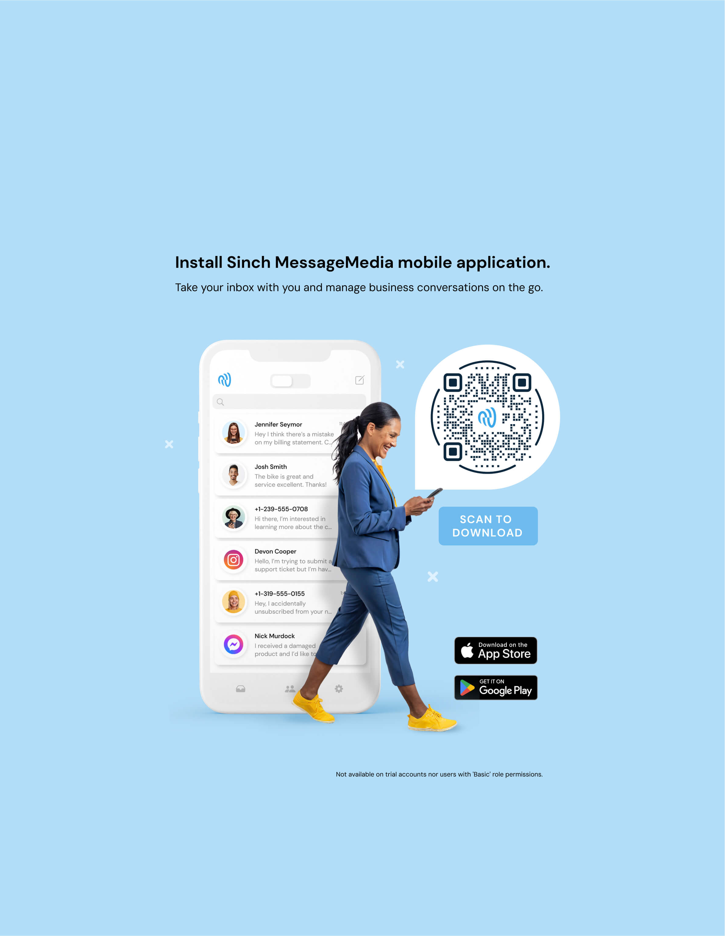 MessageMedia login banner